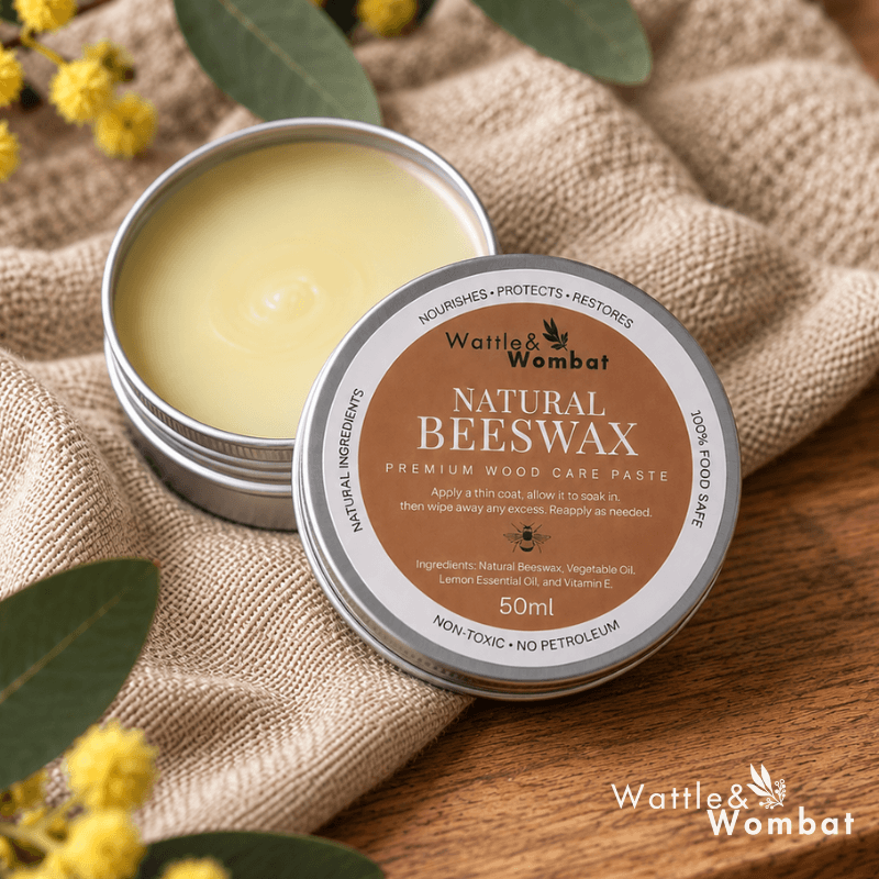 Natural Beeswax Wood Care Paste | Premium Nourishing & Protective Fini ...